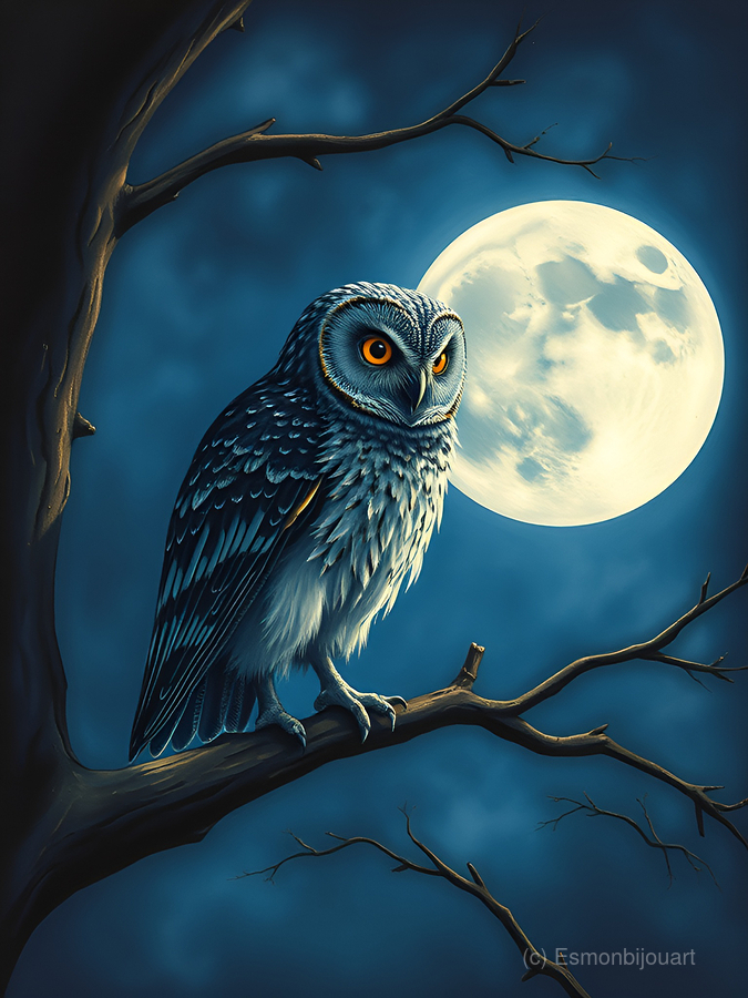 The Night Watchman 5 by Esmonbijouart Wall Art