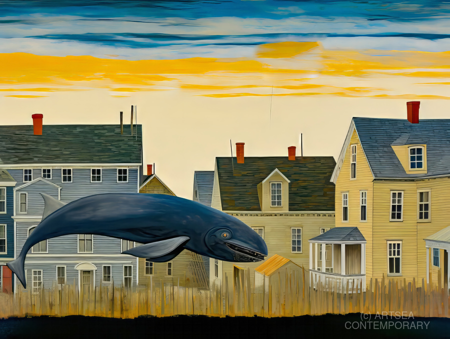 Land Hopper by ARTSEA CONTEMPORARY Wall Art