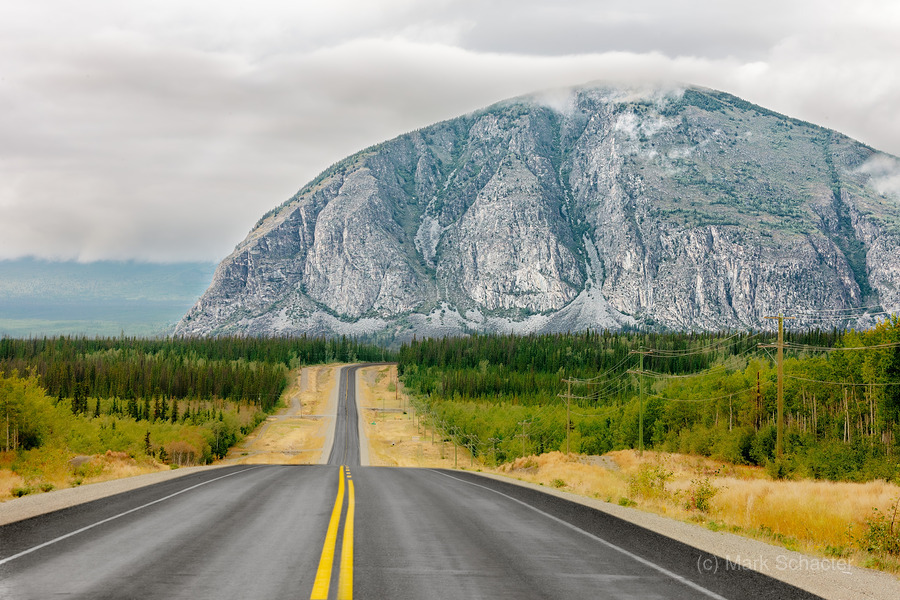 Road & Mountain by Mark Schacter Wall Art
