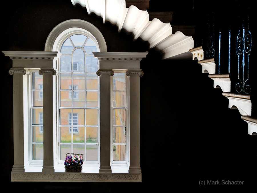 Window and Staircase by Mark Schacter Wall Art