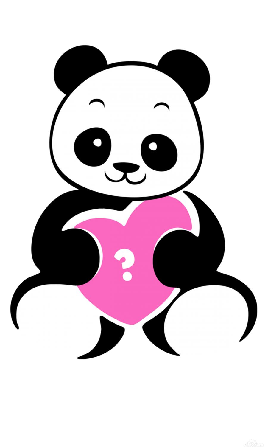 panda by NganHongTruong Wall Art