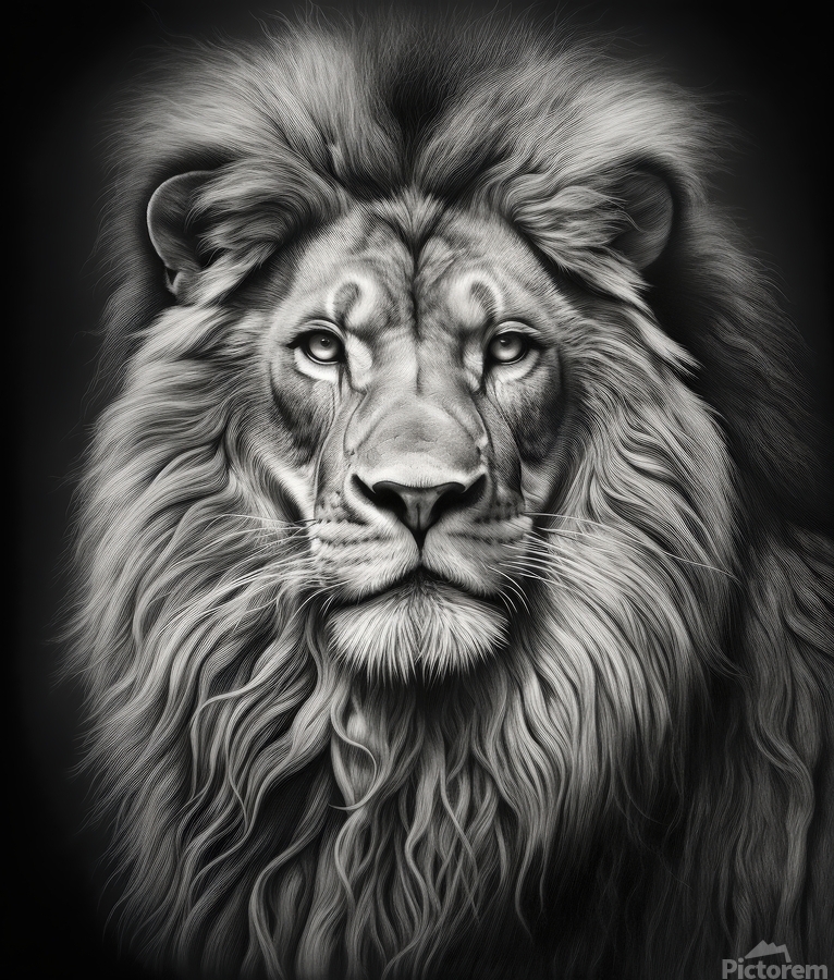 Leon face by George Bloise Wall Art