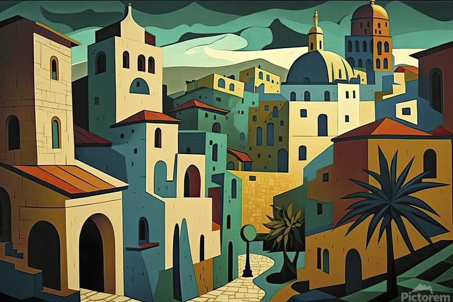 box city by George Bloise Wall Art