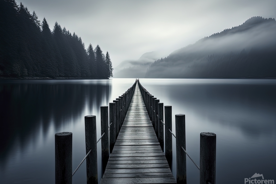 dawn path by George Bloise Wall Art