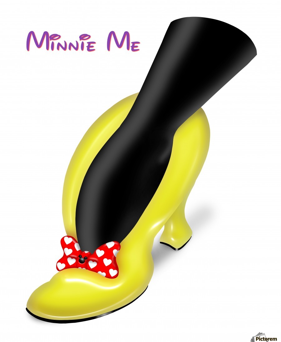 Minnie Me by AnarKissed Wall Art