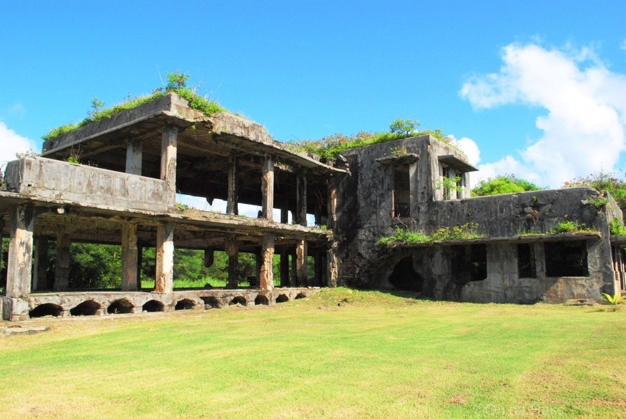 Japanese Air Command Building by On da Raks Wall Art