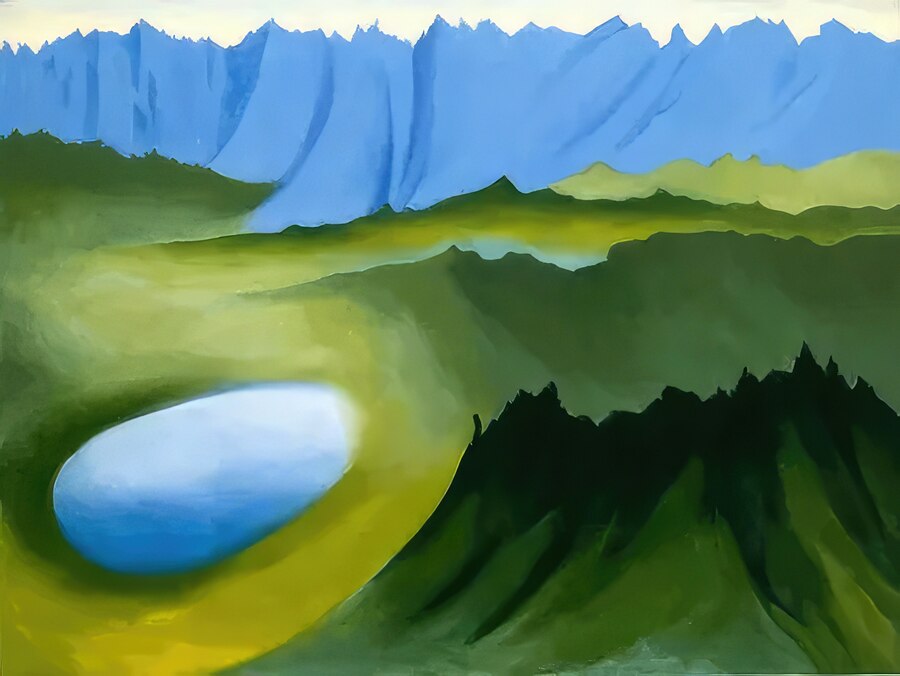 Georgia OKeeffe 15 by AmericanPainters Wall Art