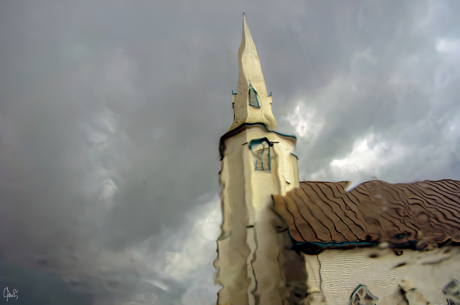 Vibration spirituelle by Claire Poulin Wall Art