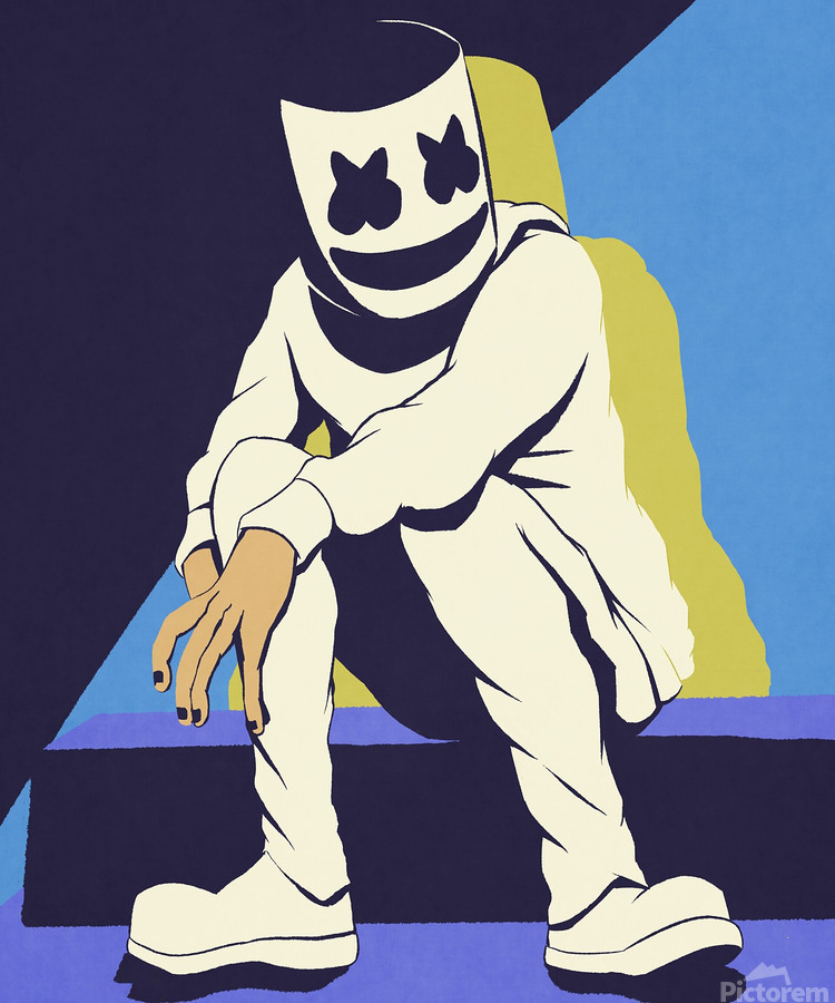 Marshmello by LisaNHertzog Wall Art