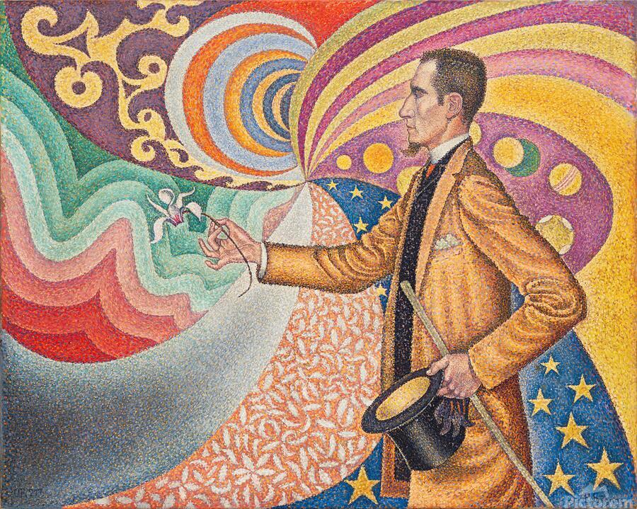 Paul Signac - Portrait de Felix Feneon by Wirla Wall Art