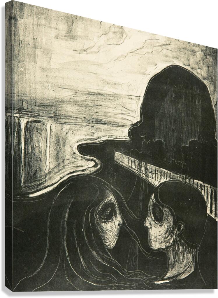 Edvard Munch - Attraction by Wirla Wall Art