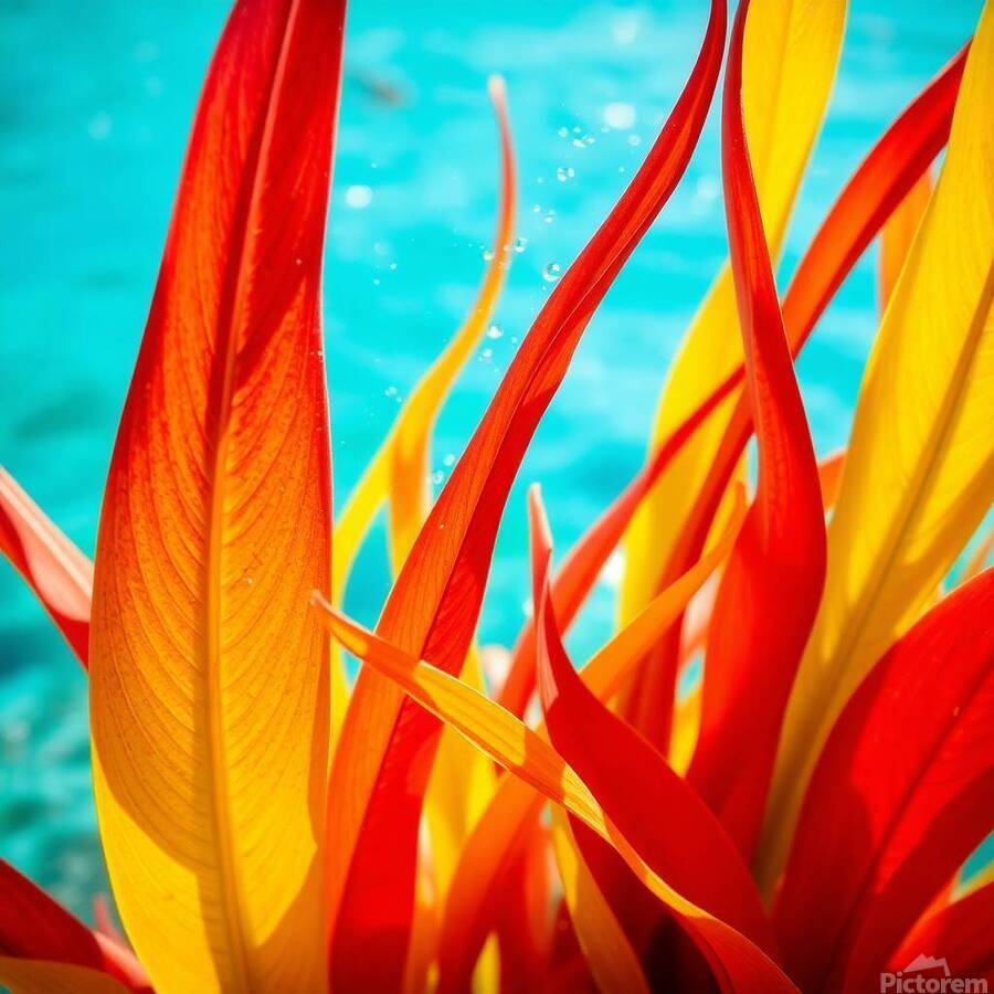 The Sea Leaves by SevenNights Wall Art