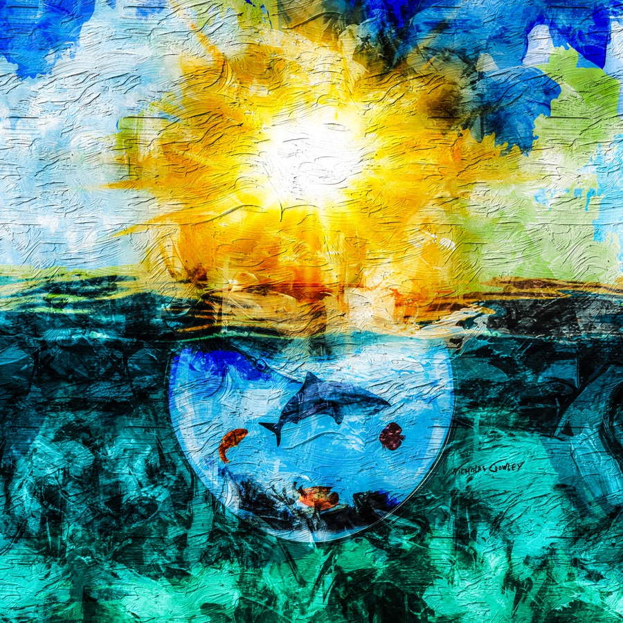 Aquarium by Nicholas Crowley Wall Art