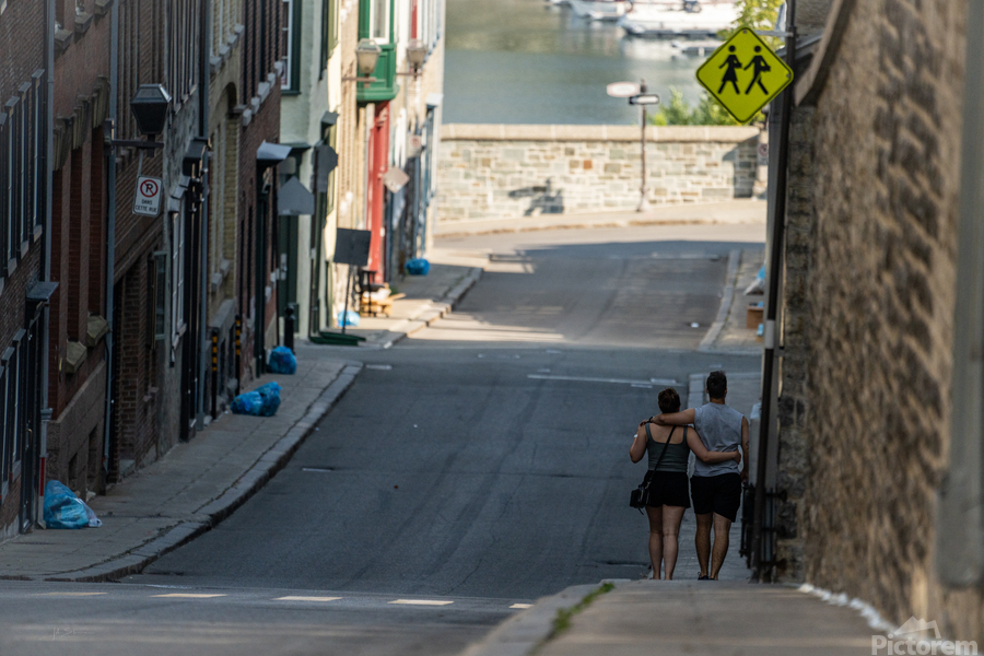 Garbage Day... Yet In love by John Elsmore Wall Art
