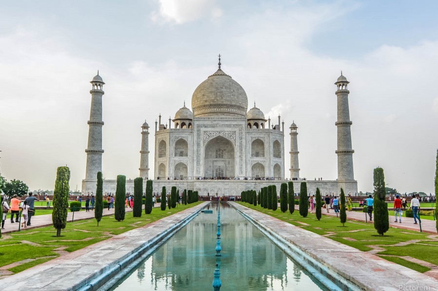 Taj Mahal India by GorgeousWorld_Store Wall Art