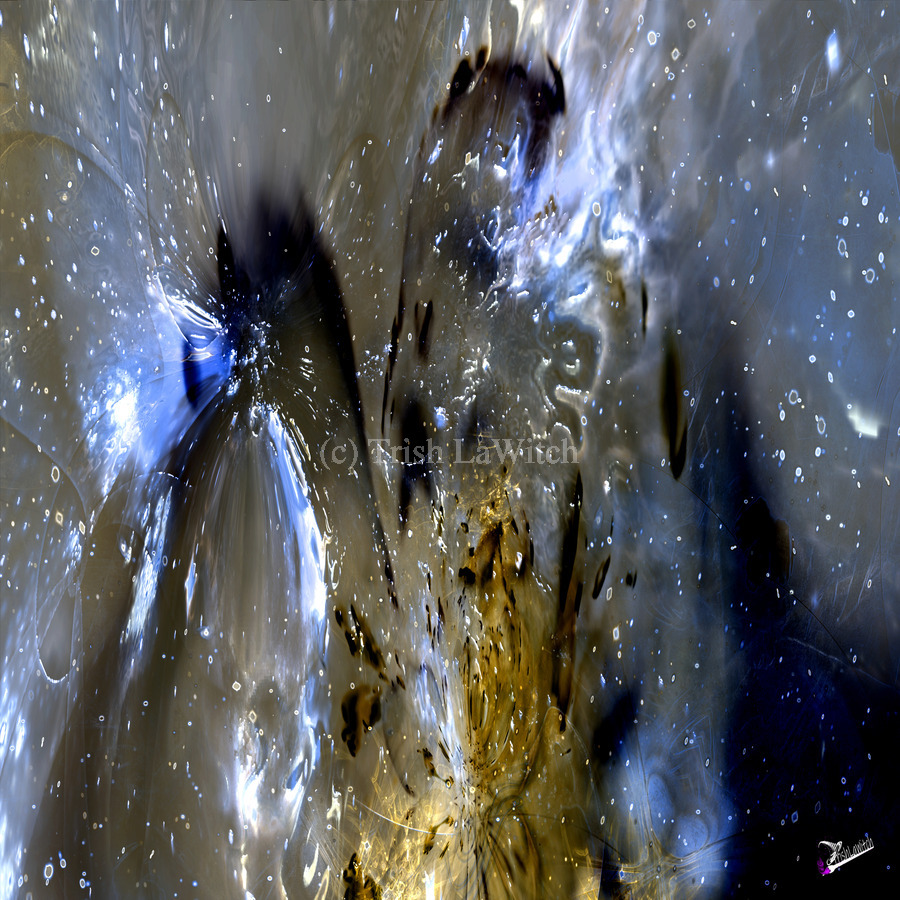 Underwater World Shades 1 by Trish LaWitch Wall Art