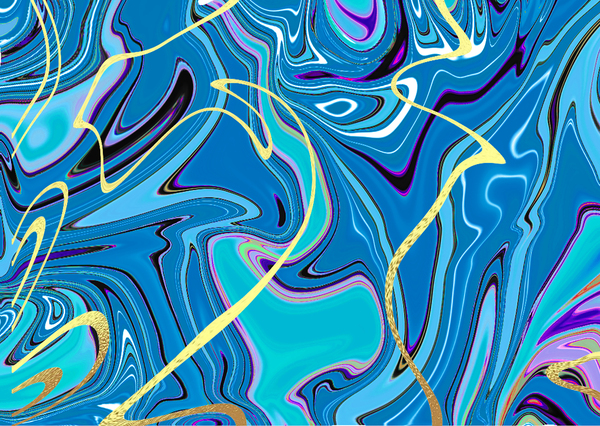 abstract design background made bright colors ink water modern art ...