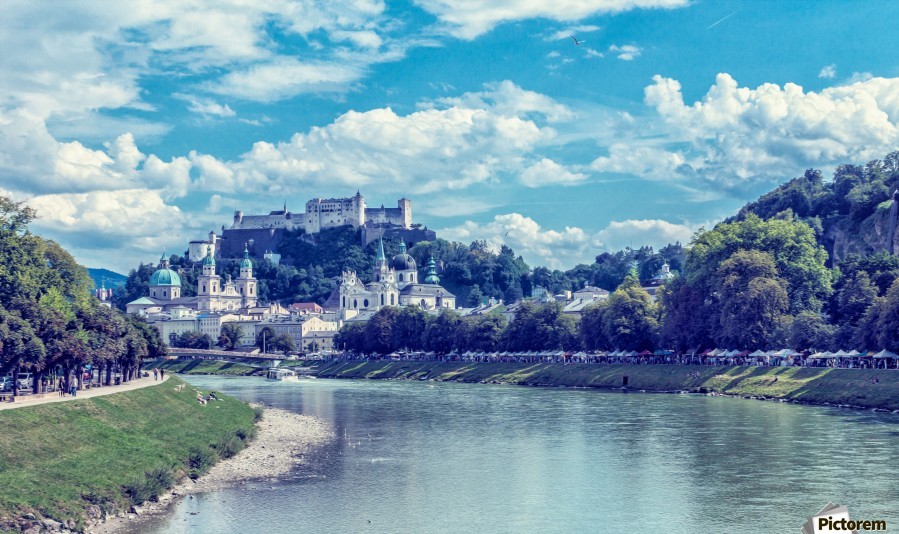 salzburg by Adrian Balint Wall Art