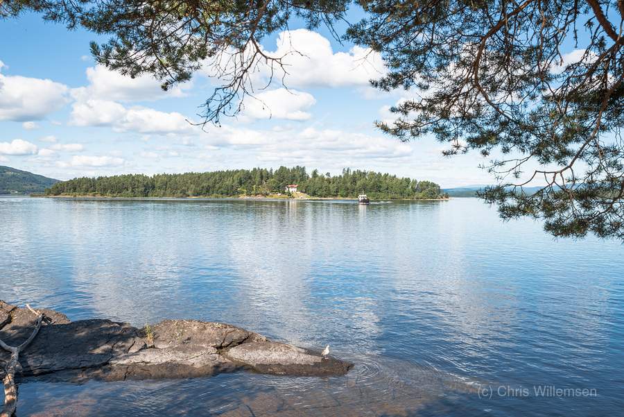 utoya island in norway by Chris Willemsen Wall Art