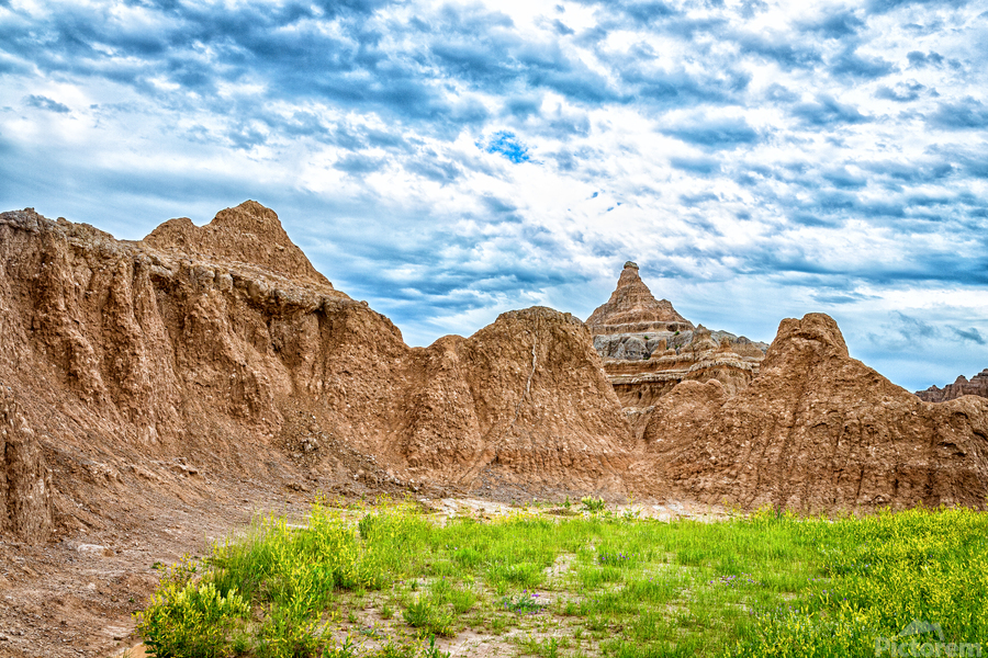 MG 5310 Edit Badlands National Park by Gestalt Imagery Wall Art