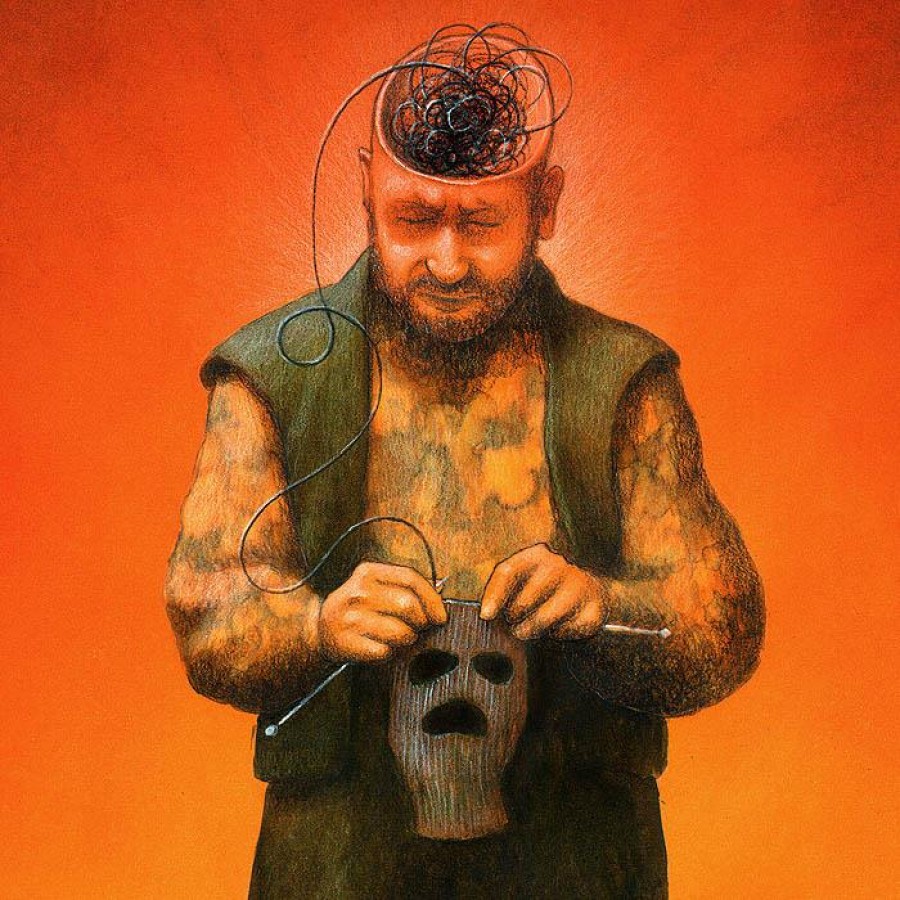 Black Mind by Pawel Kuczynski Wall Art