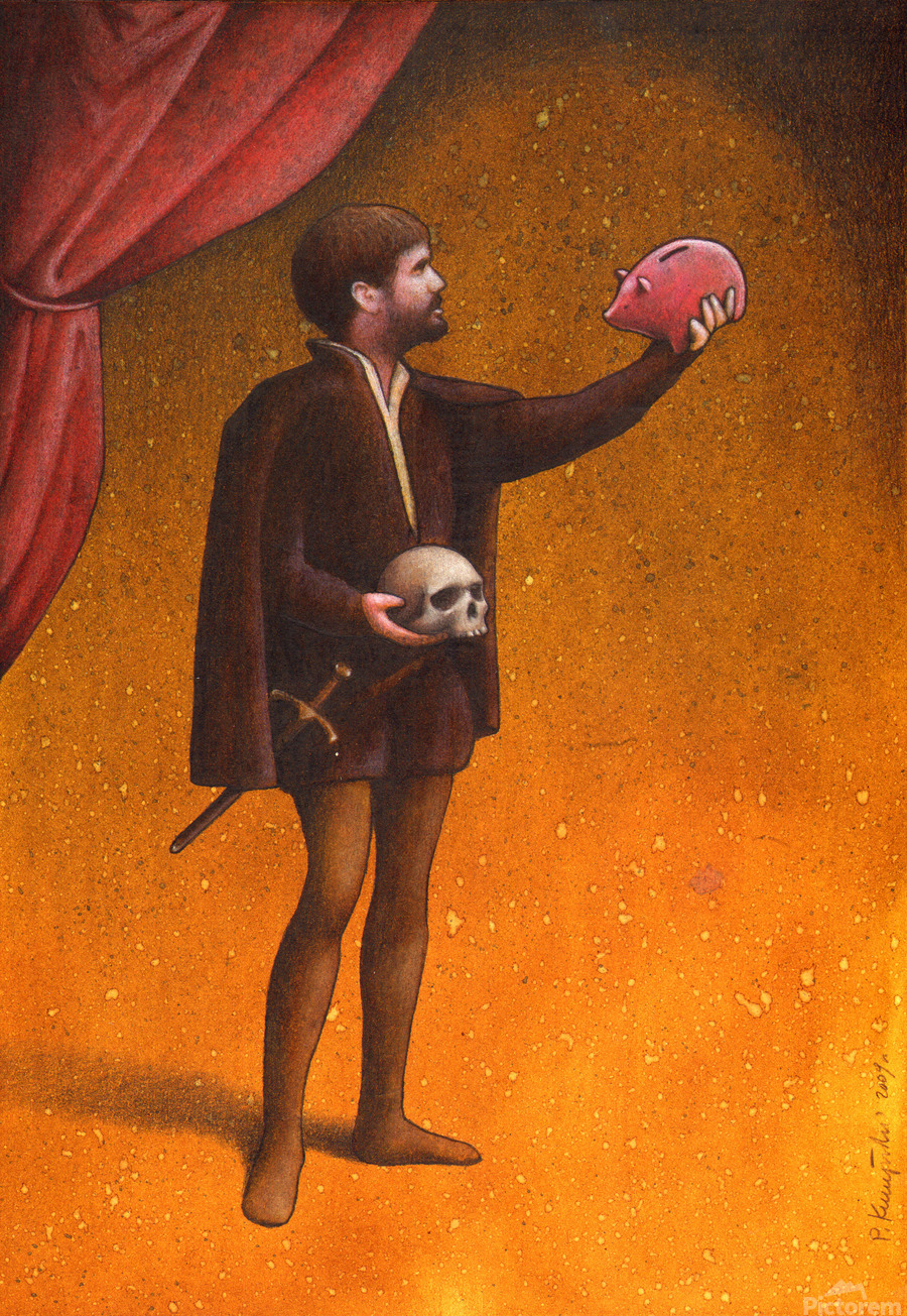 Hamlet by Pawel Kuczynski Wall Art