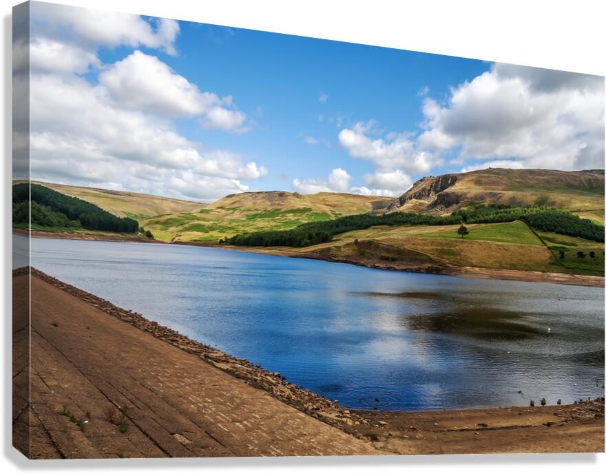 Dovestones Reservoir Greenfield Saddleworth Oldham England by Kevin ...
