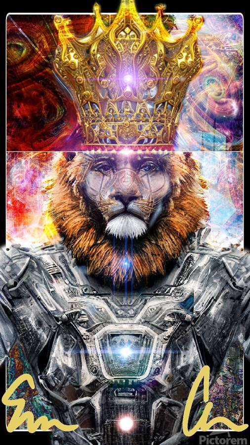 Eye Remember Eye *Been.Royalty* by Emini Olorun Wall Art