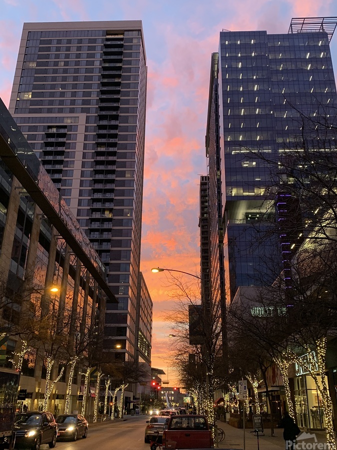 Austin Towers by Ken Wiles Wall Art