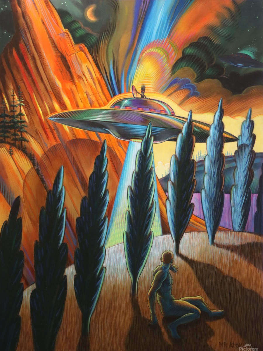 Invasion by Mr Atomic Art Wall Art