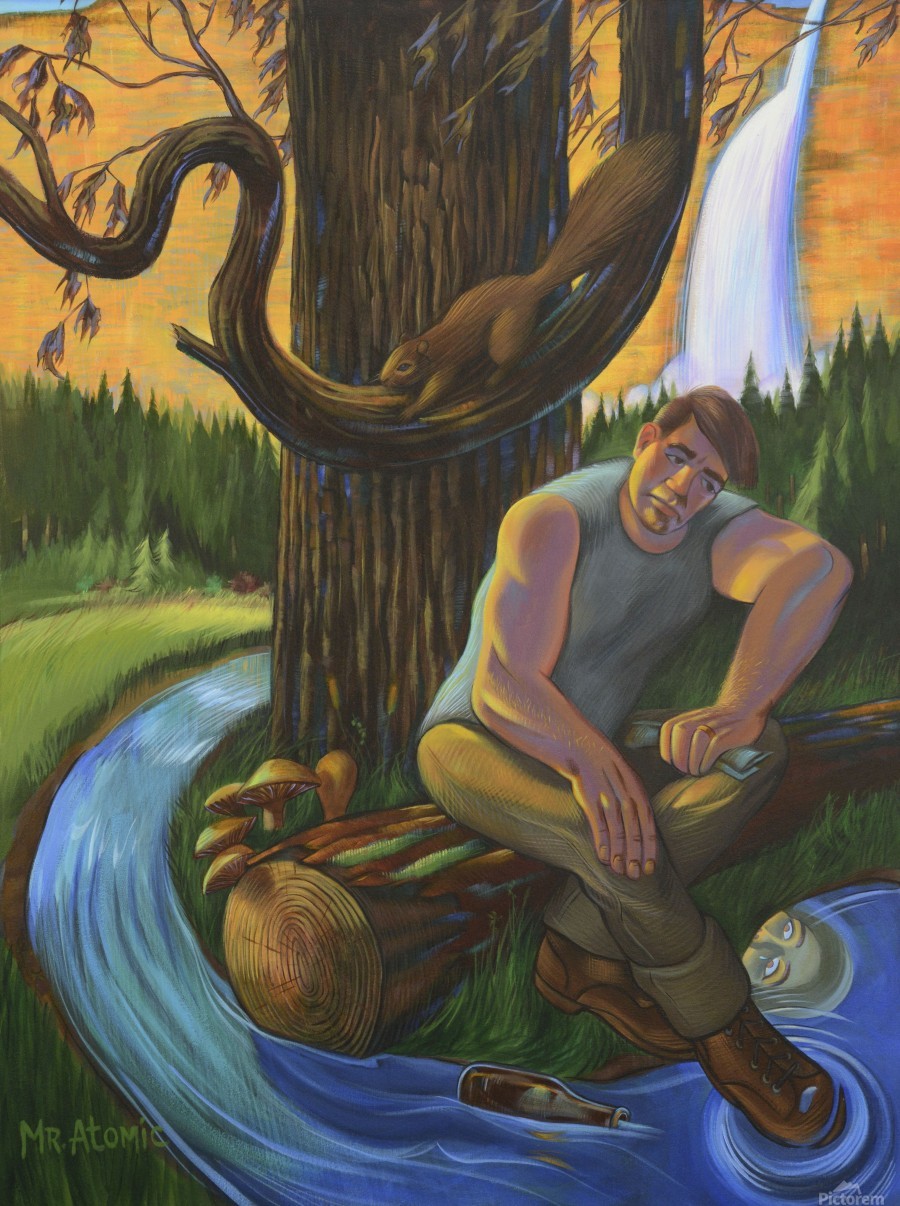 lost_love_mr_atomic by Mr Atomic Art Wall Art