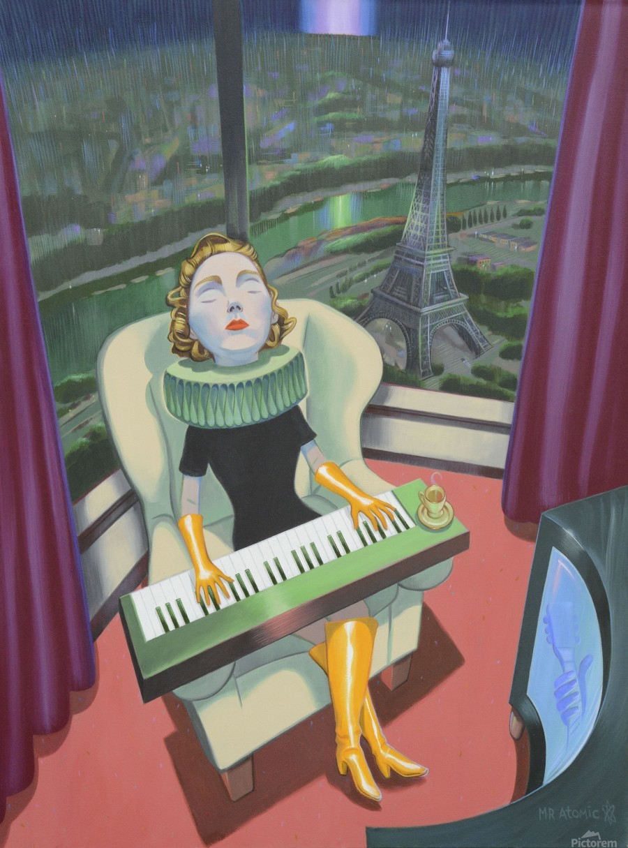 the_moment_mr_atomic by Mr Atomic Art Wall Art