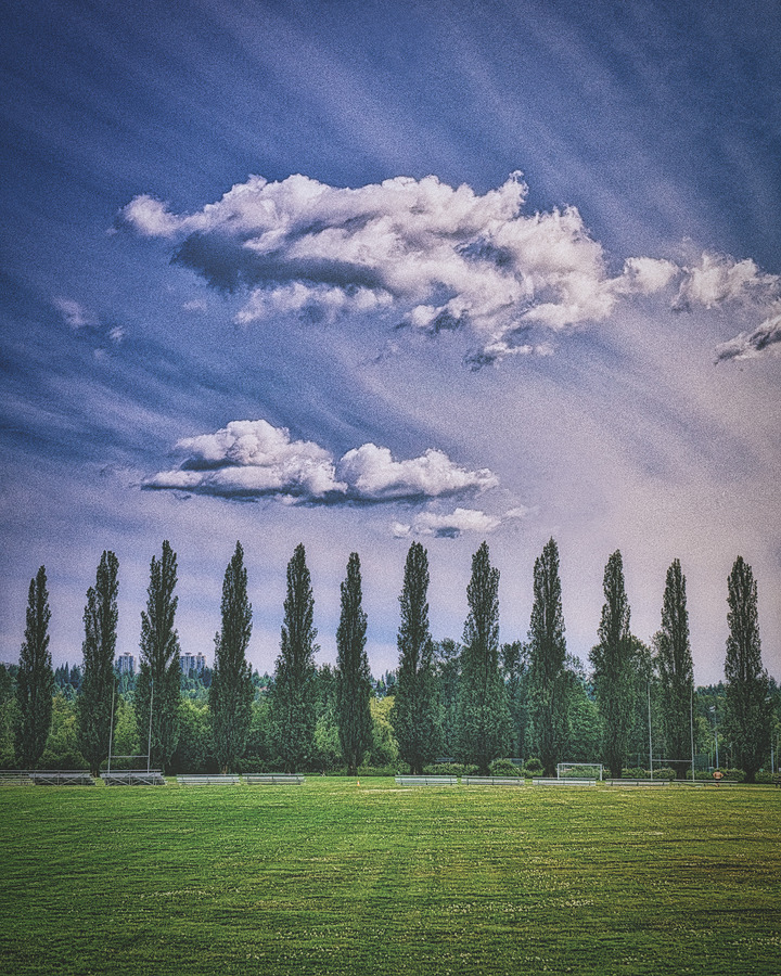 FS250619 SURREAL SOCCER FIELD by FOTOSQUARES COM Wall Art