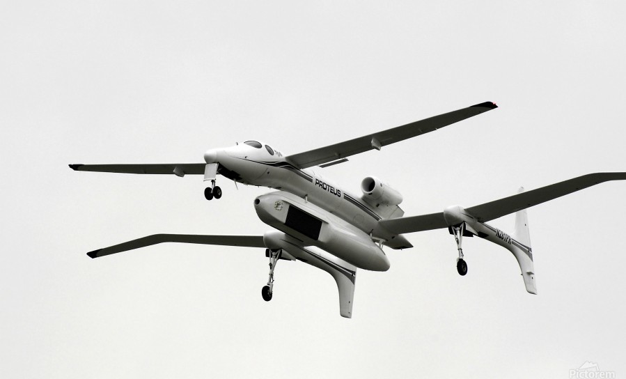 The Scaled Composites Model 281 Proteus. by StocktrekImages Wall Art