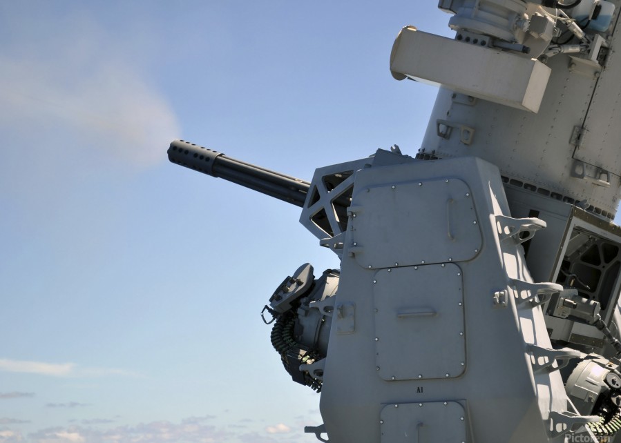The Phalanx Close-in Weapon System. by StocktrekImages Wall Art