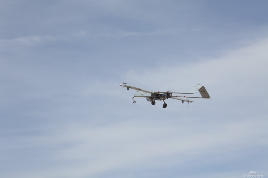 An RQ-7 Shadow unmanned aerial vehicle in flight. by StocktrekImages ...