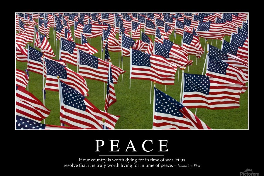 Peace: Inspirational Quote and Motivational Poster by StocktrekImages ...
