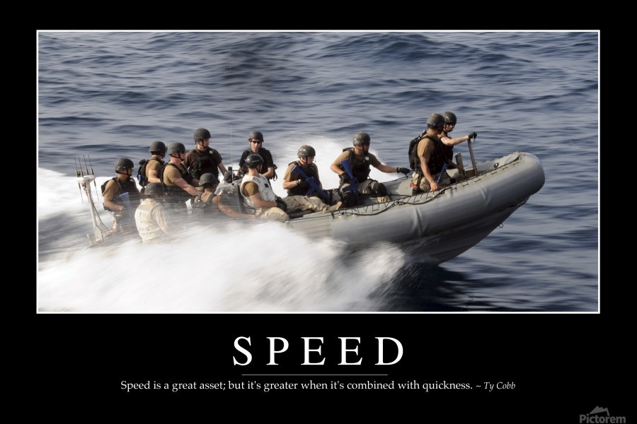 Speed: Inspirational Quote and Motivational Poster by StocktrekImages ...