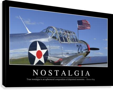 Nostalgia: Inspirational Quote and Motivational Poster by ...
