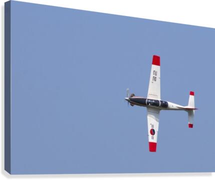 A T-50 Golden Eagle aircraft in flight. by StocktrekImages Wall Art