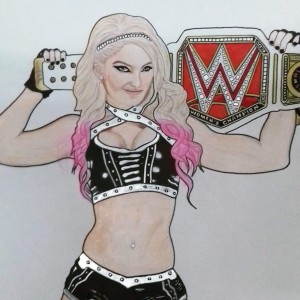 wwe coloring pages alexa bliss