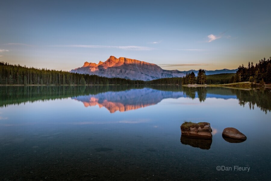 Two Jack Reflection by Dan Fleury Wall Art