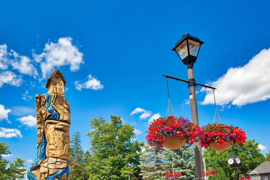 Kleinburg Ontario Canada 9 June 2019: Kleinburg an unincorporated ...
