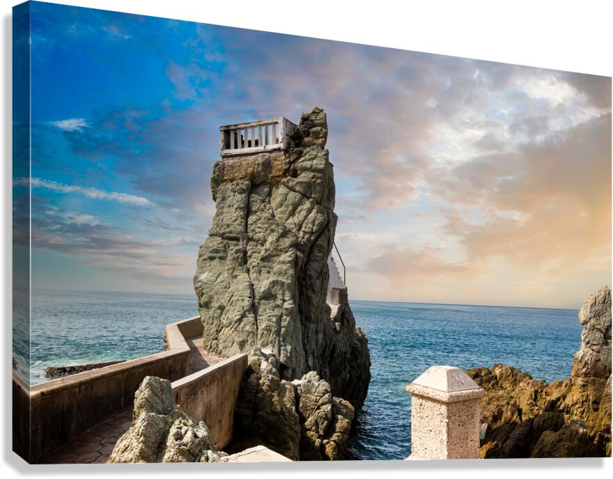 Famous Mazatlan sea promenade El Malecon with ocean lookouts and scenic ...