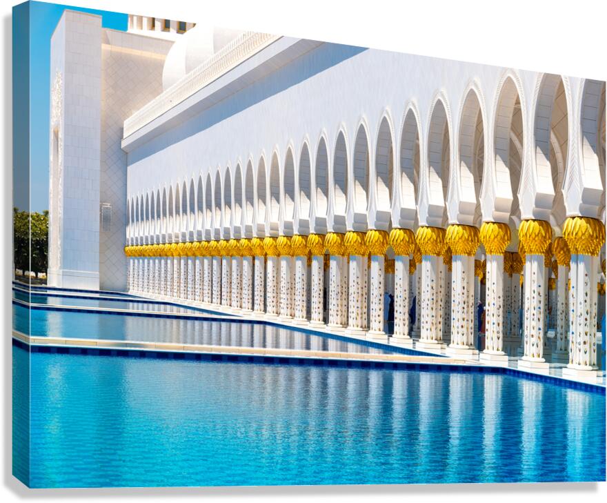 Abu Dhabi Grand Mosque Iconic Landmark and Architectural Marvel of UAE ...