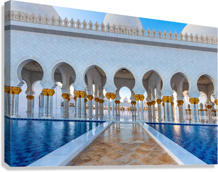 Abu Dhabi Grand Mosque Iconic Landmark and Architectural Marvel of UAE ...
