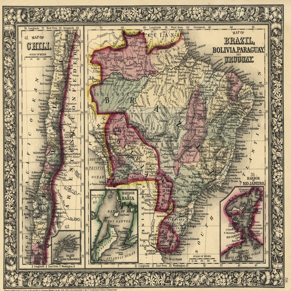 old map maps Mapa de Visscher de America del No 1682189820.5379 by ...