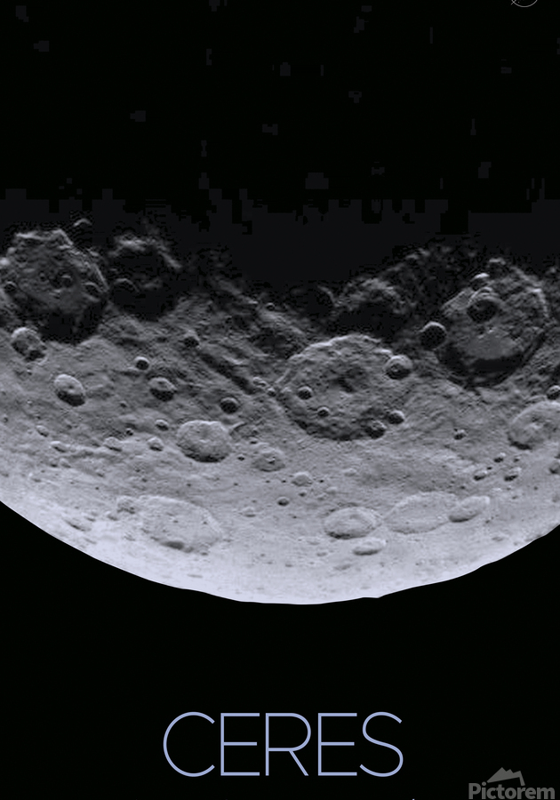 Ceres-nasa poster by artvi Wall Art