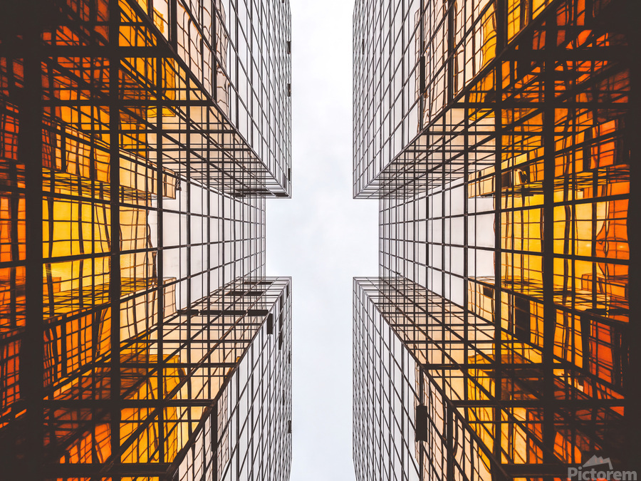 window building by artvi Wall Art