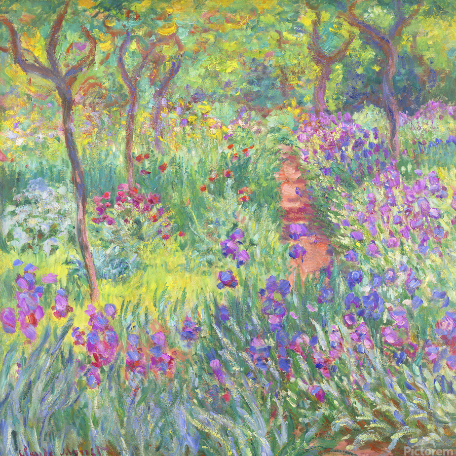 clude monet by artvi Wall Art